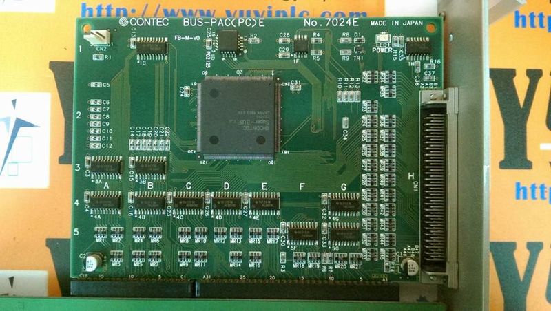 CONTEC BUS-PAC(PC)E NO.7024E ADAPER PCB - PLC DCS SERVO Control MOTOR POWER SUPPLY IPC ROBOT